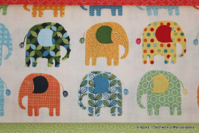 Vilabors Cursos de Patchwork y venta de Telas: Telas Infantiles de Patchwork