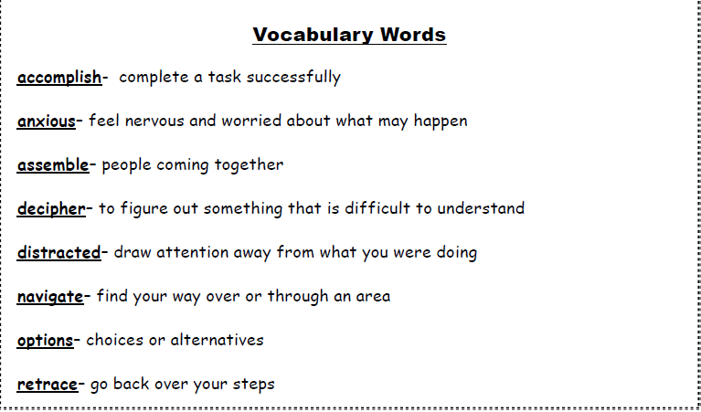 Mrs Winslow s 5th 6th ELA Class Blog U1W2 Vocabulary Words Mrs Winslow s 5th 6th ELA Class Blog U1W2 Vocabulary Words