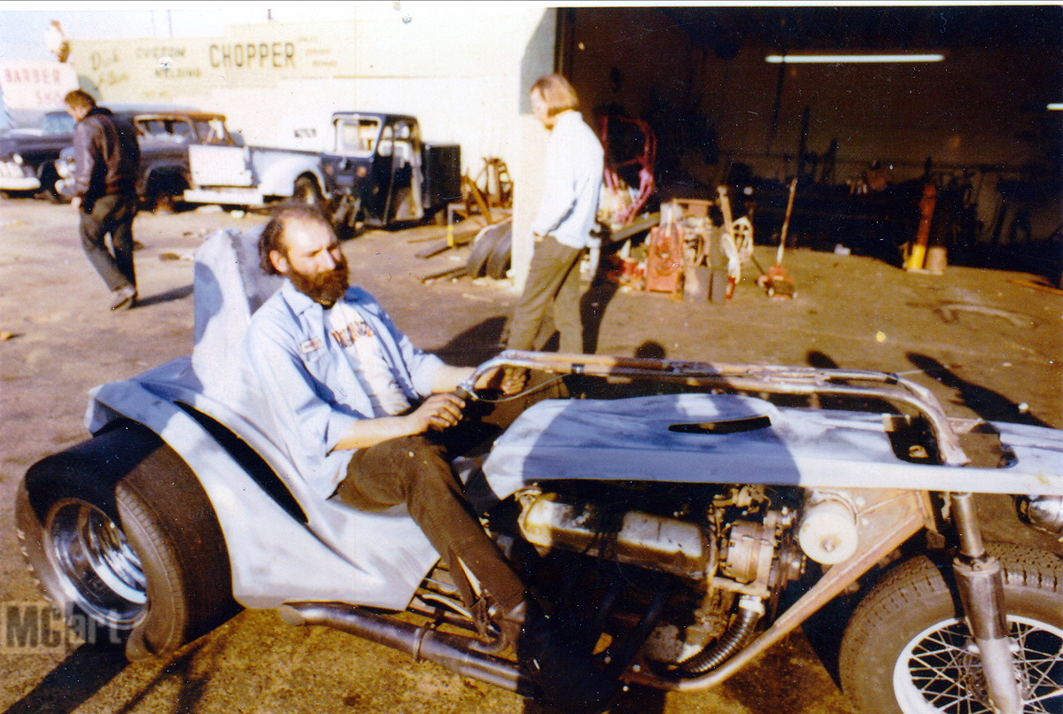 MC Art/Motorcycle Art: This Month's Header-The South Bay and Trikes