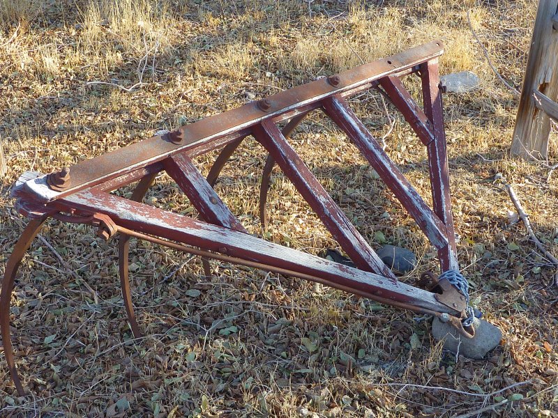 Trailing Ahead: A Jackson hay fork at Bartley Ranch loop trail