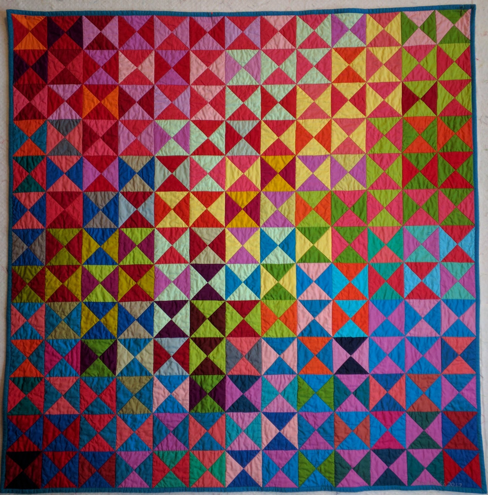 Fret Not Yourself: Hourglass Quilt Gifted