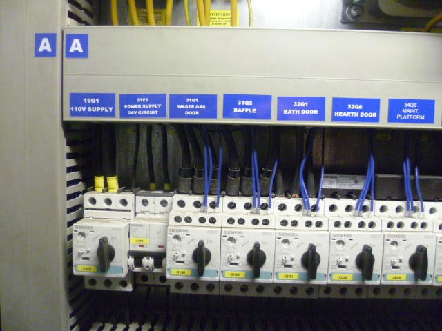 Visual Maintenance: Electrical cabinet labelling