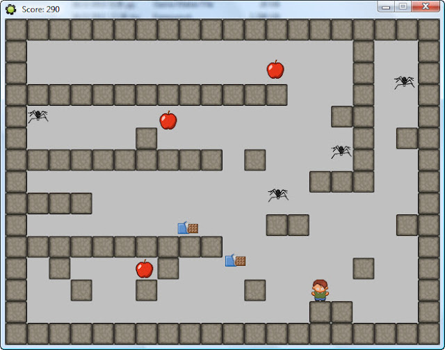 Εργασίες μαθητών στο GameMaker για το σχολικό έτος 2010-2011