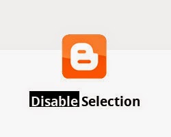 How to disable text selection in your Blog or website.. Disable the copy paste .. | Net Explain