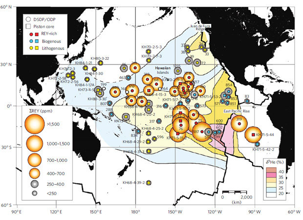 Deep-sea mud in the Pacific Ocean as a potential resource for rare ...