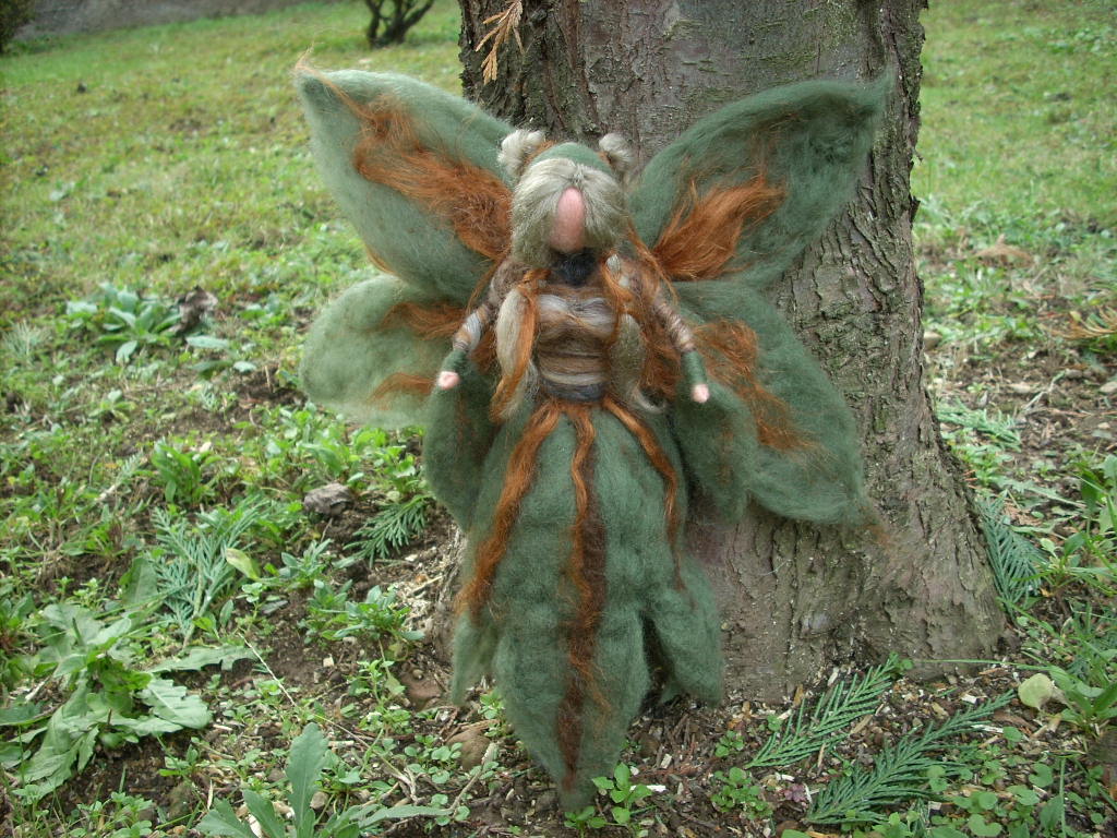Radura Incantata: Needle felted Fairy Forest