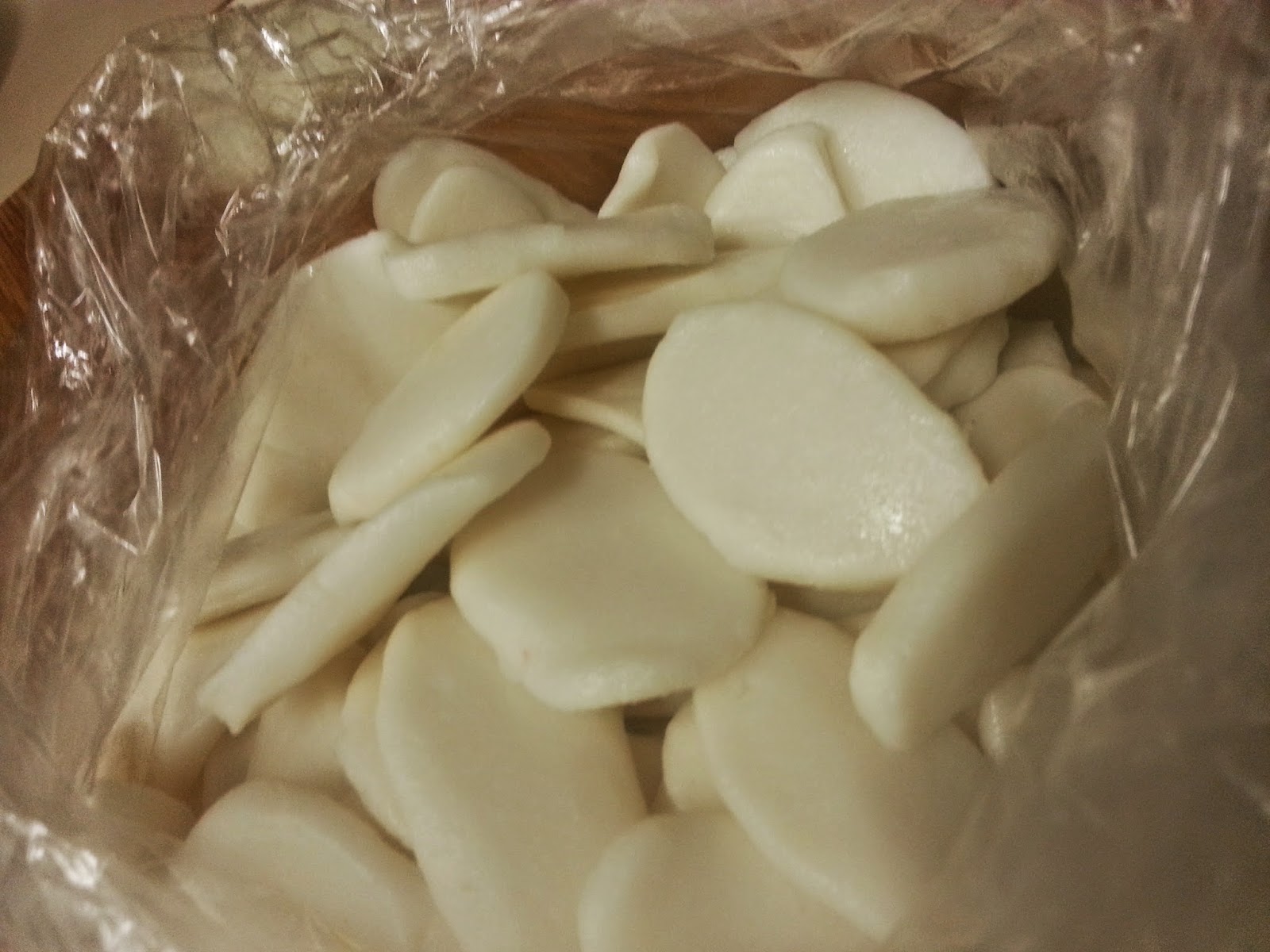 Pat's Kitchen Journal: Homemade Korean rice cake