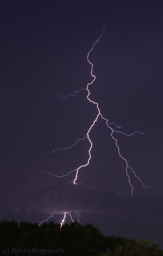 Prairie Rim Images: Catching lightning