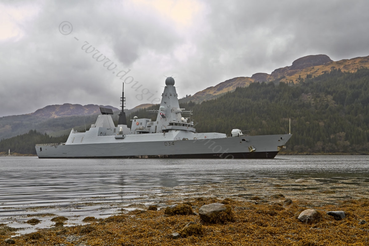 Dougie Coull Photography: HMS Diamond - Glen Mallan