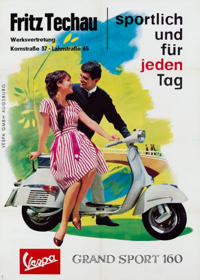 32 Interesting Vintage Vespa Ads Around the World From Between the ...