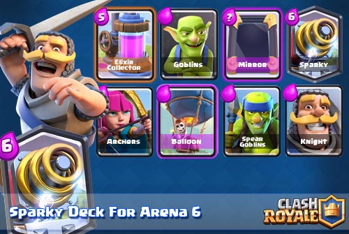 Strategi Deck Sparky Arena 6 Yakin Pasti Menang! - Cara Jelajah ...