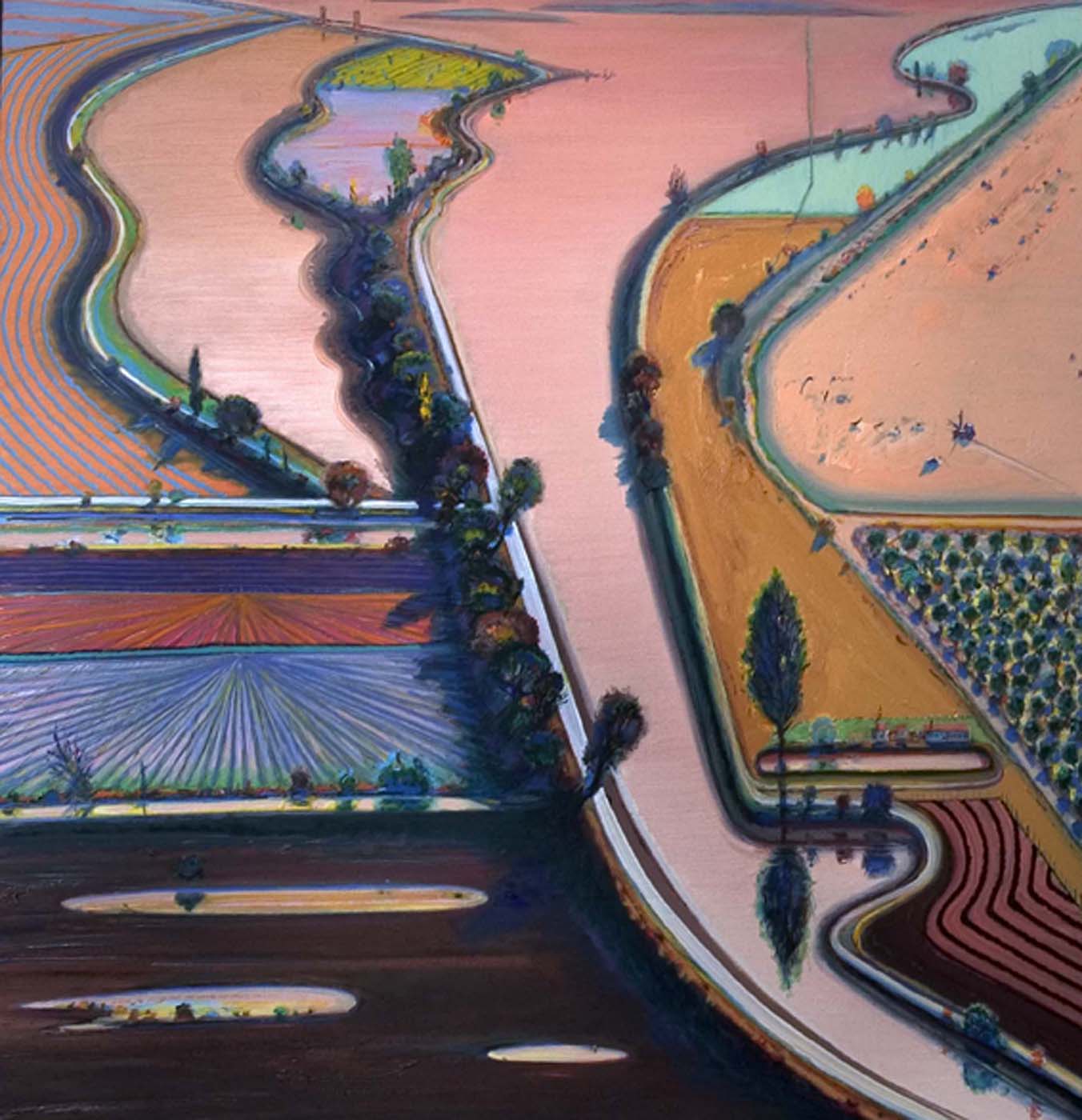 ART & ARTISTS: Wayne Thiebaud (landscapes)