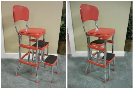 Listed District: $35 - 1950s Step Stool