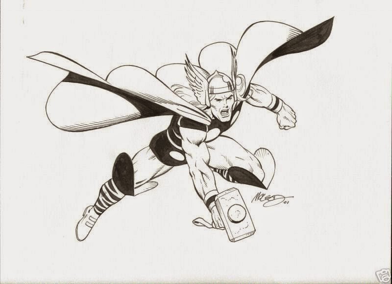 Marvel Comics of the 1980s: The Mighy Thor by Bob McLeod