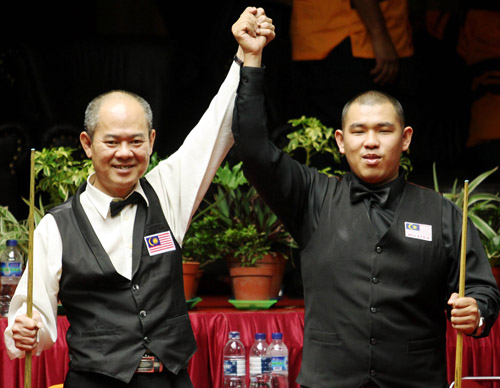 Cue Clubz: Gold for Snooker Doubles