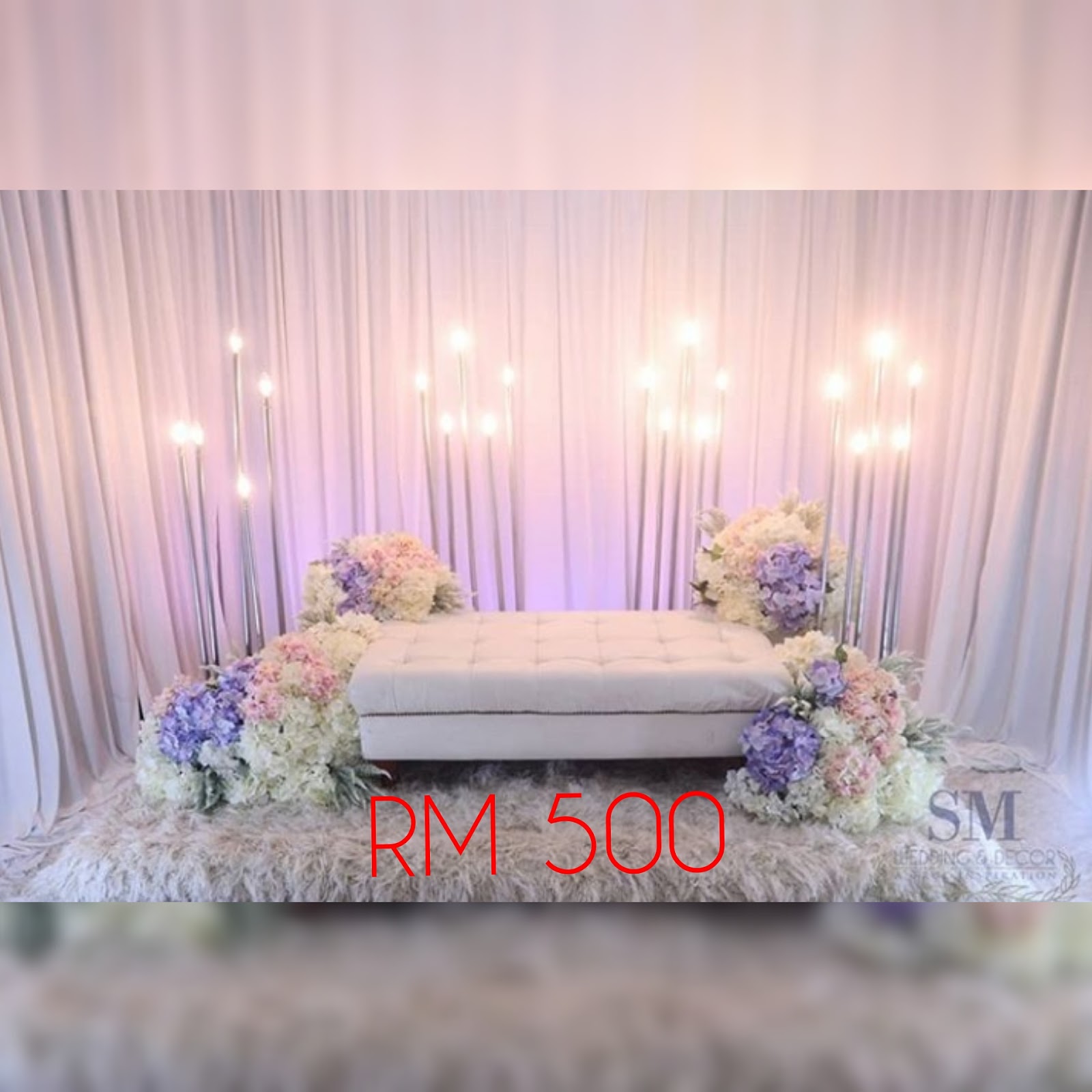 Pelamin Tunang,Nikah dan Sanding Budget