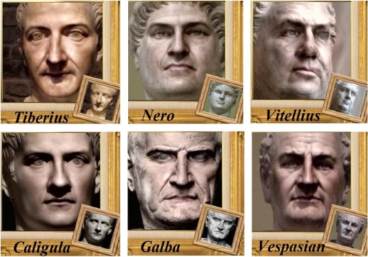 Block-notes Archeologia: The faces of the Roman Emperors