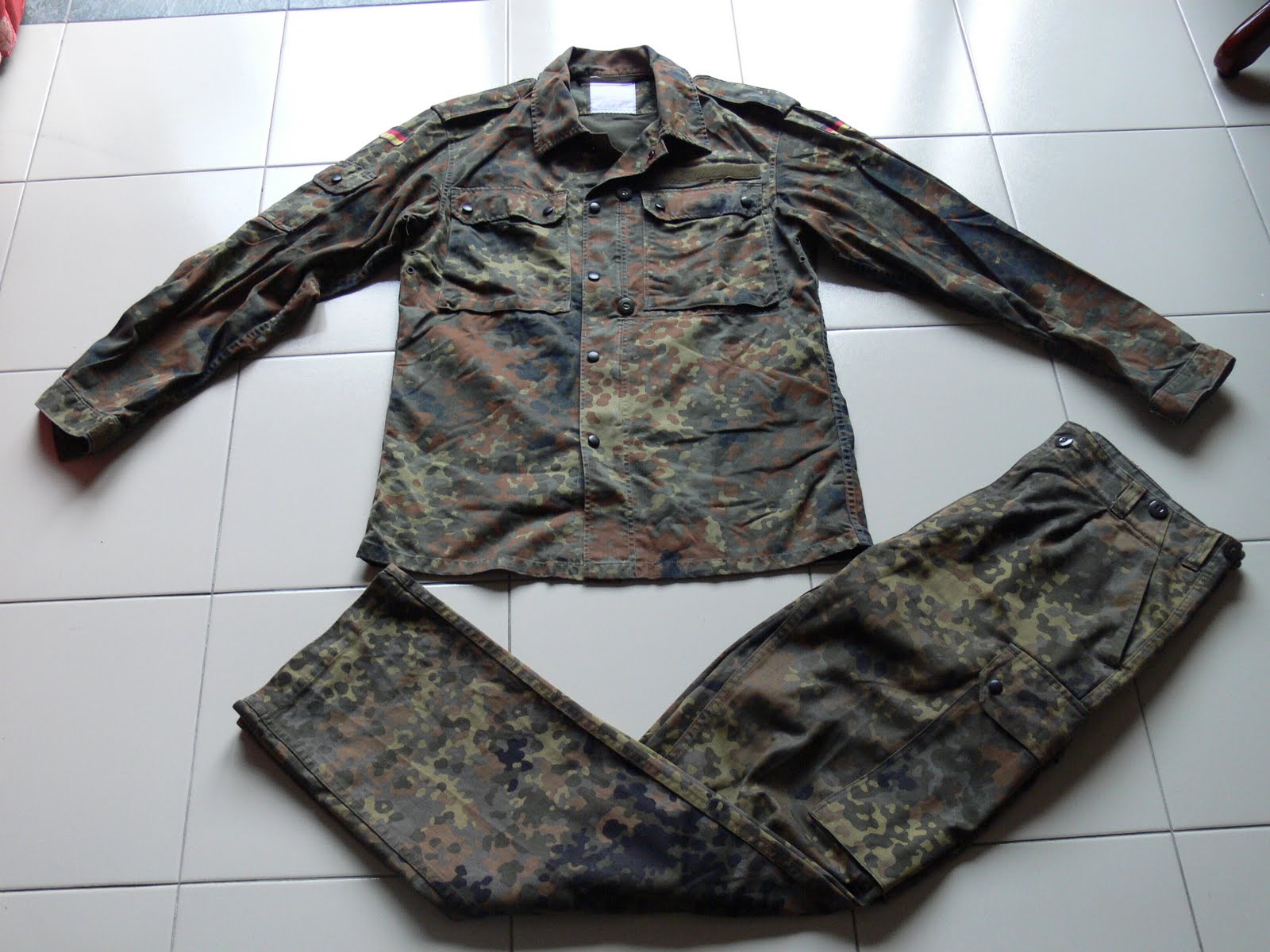 House of the Brave: German Army Flecktarn Camo Uniforms