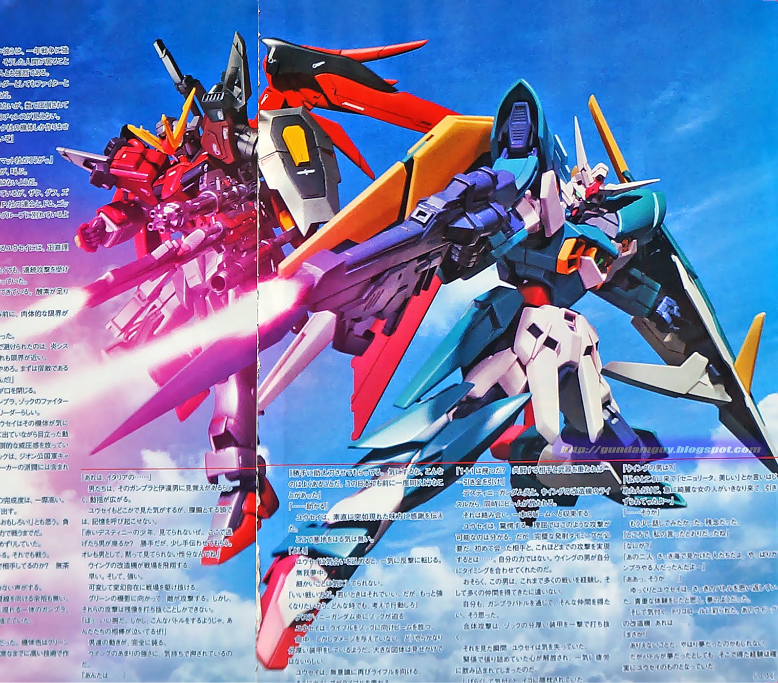 GUNDAM GUY: 1/144 Gundam Fenice Rinascita - Custom Build