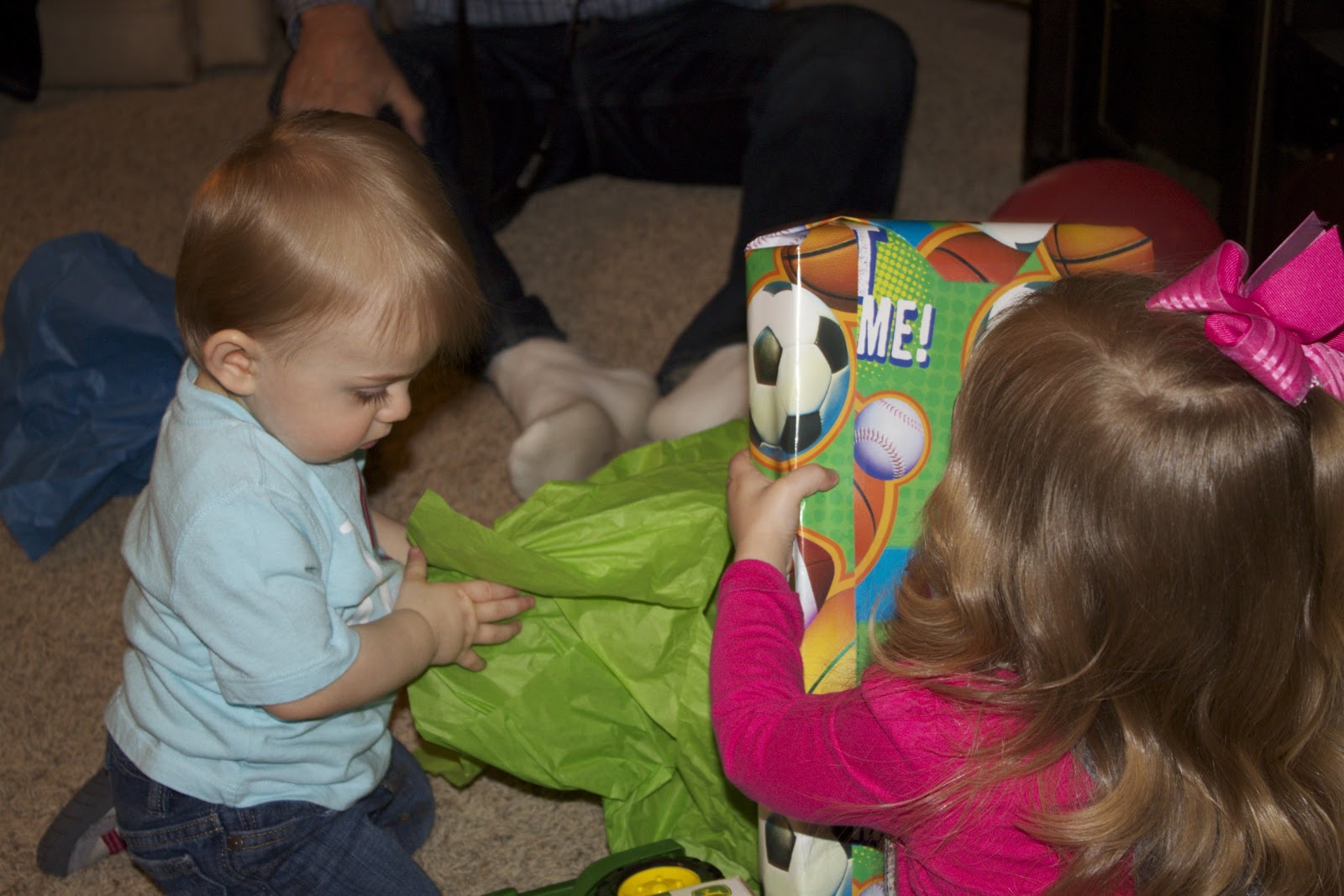 The Stucky Family: Logan's 1st Birthday Party