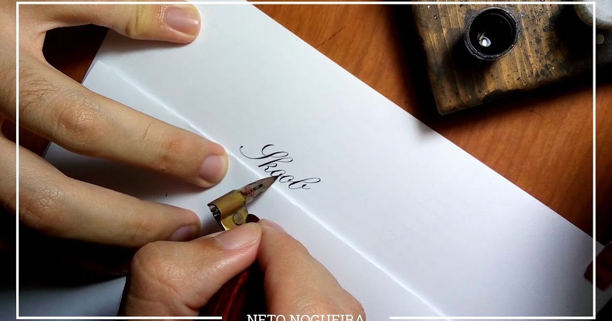 Caligrafia Artística em Vídeo