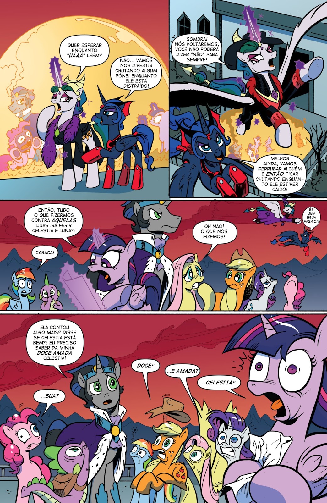 My Little Pony Brasil: Comic: My Little Pony Friendship is Magic #18