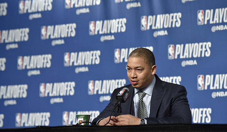 Tyronn Lue Explains How the Celtics Are "Gooning the Game Up" (Video ...