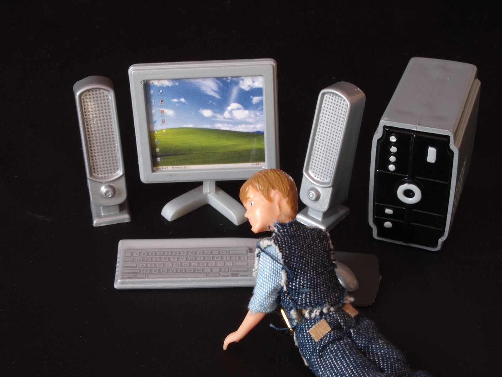 diePuppenstubensammlerin: Miniaturen - Computer - miniatures