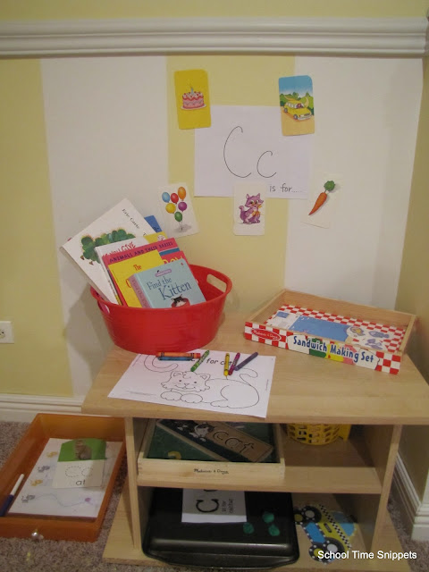 Letter C Toddler Activities | School Time Snippets