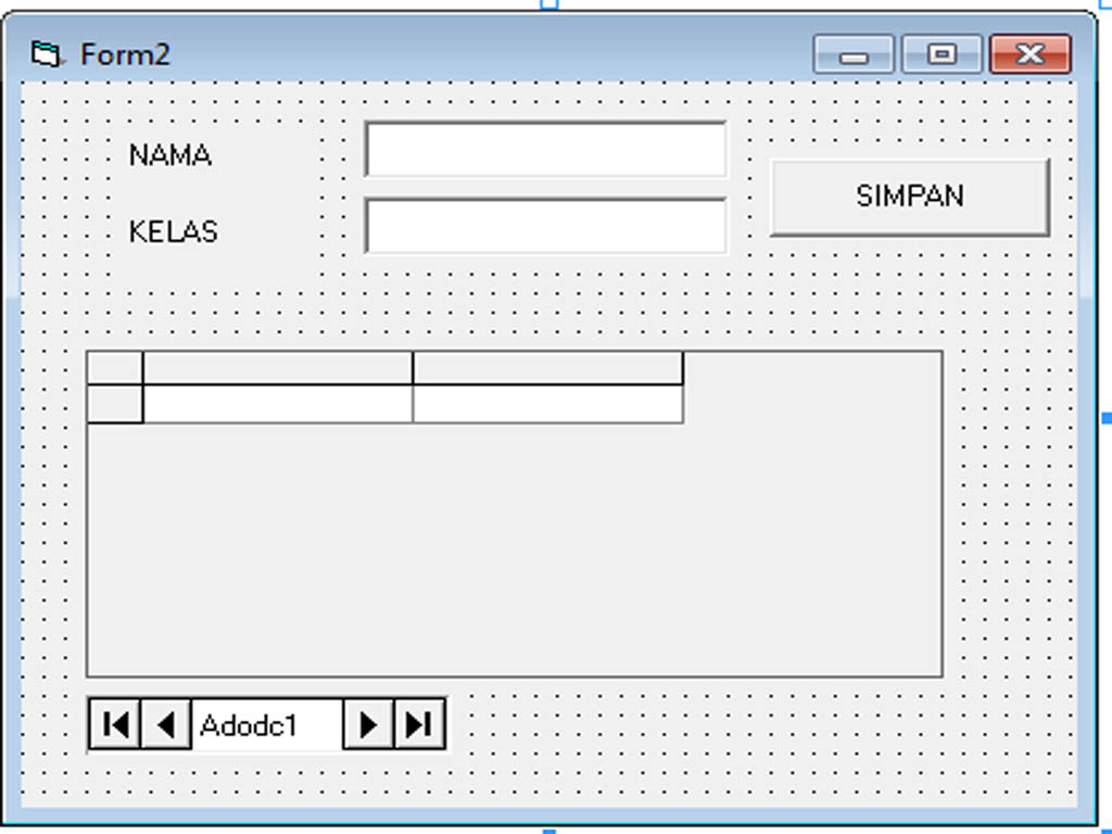 Cara membuat form login Visual Basic 6.0 menggunakan database Ms Access ++ simpan data ke ...