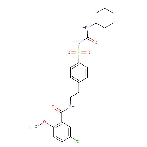 STRUKTUR KIMIA GLIBENCLAMIDE / GLYBURIDE | Obat-Drug Information ...