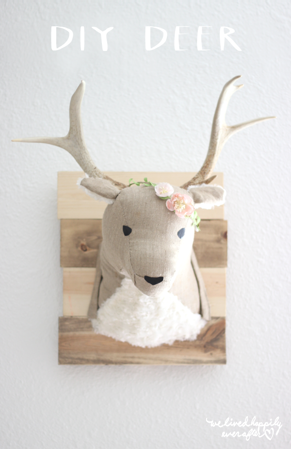 DIY Deer Head - Liz Marie Blog