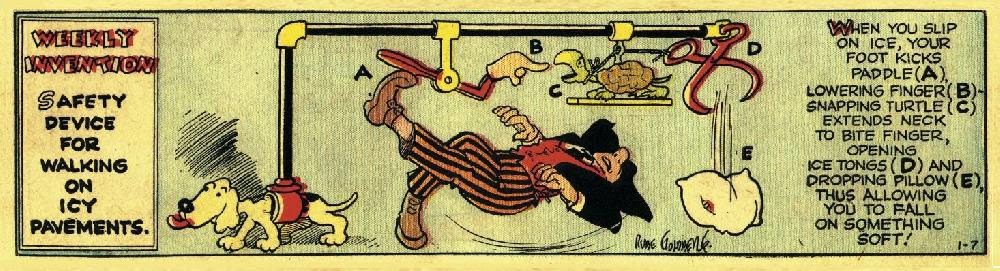 That Physics and Math Guy: Rube Goldberg: The man with the crazy machines