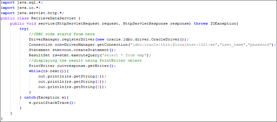 Integrating JDBC in Servlet Programming | Java Tutorial Integrating JDBC in Servlet Programming | Java Tutorial