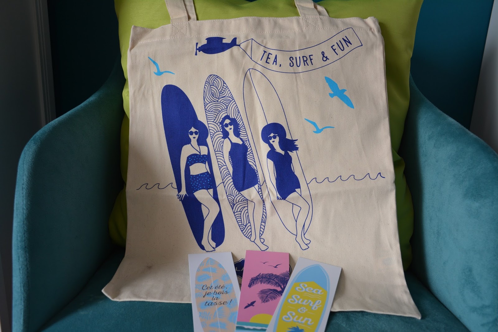 Thé & Moi : La Thé Box "Surf" du mois de juillet 2016 ~ Marie Alexianne