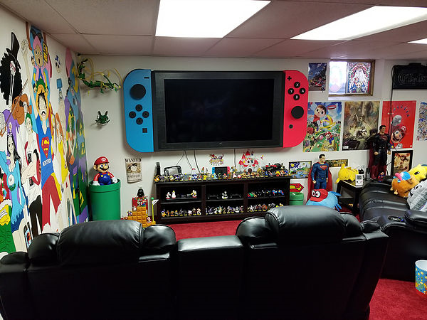 A guy turn his TV into a giant Nintendo Switch. - Gizmo Manila