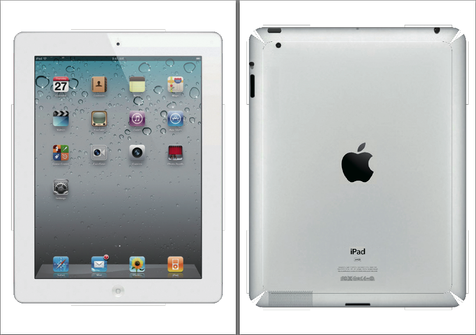 Paper Craft Models: iPad 2