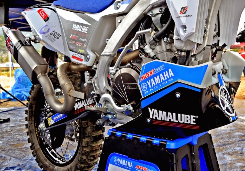 VOROMV Moto: Dakar 2015. Así es la Yamaha YZ-450-F JVO Rally Raid