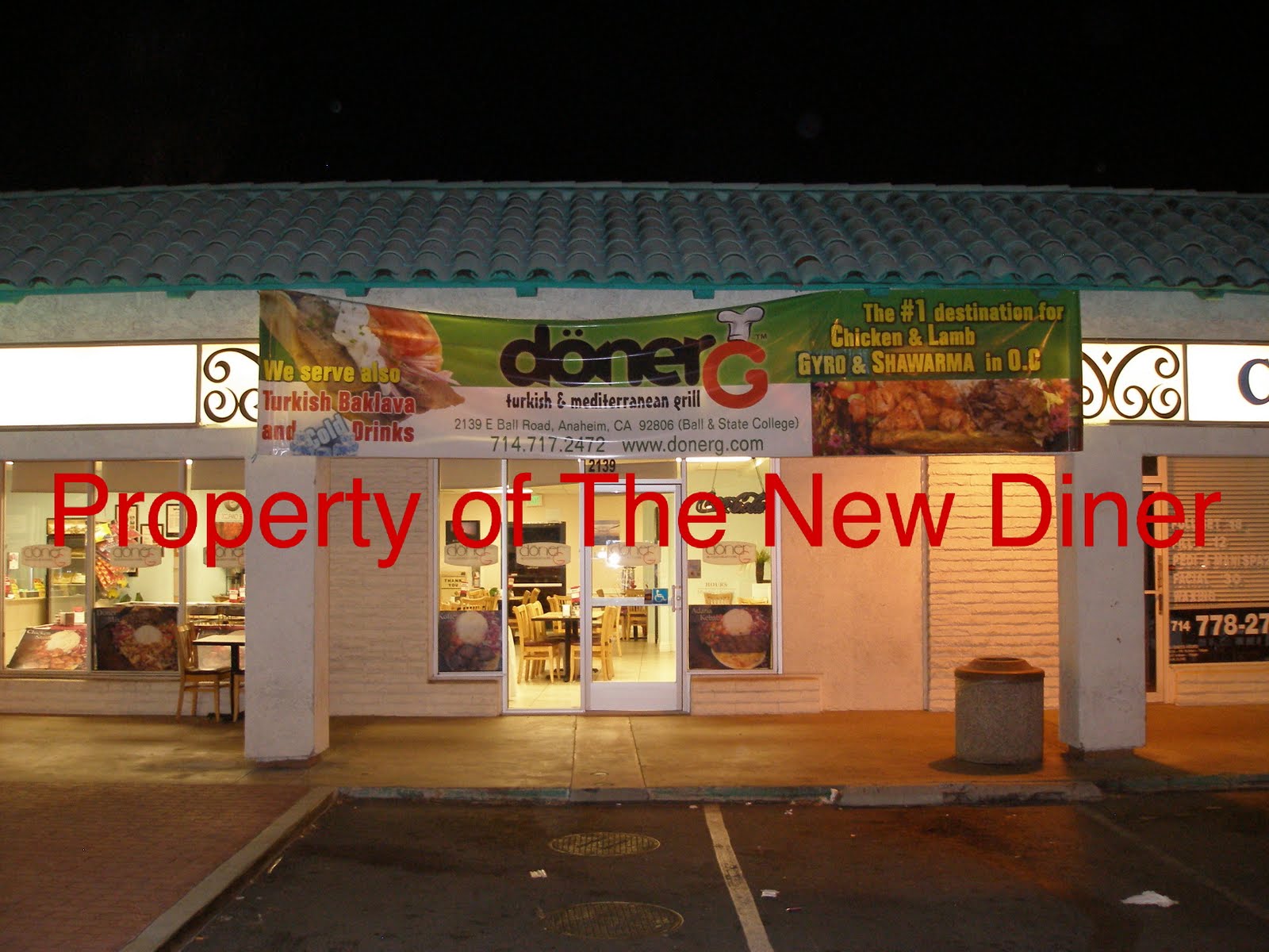 The New Diner: Doner G Turkish & Mediterranean Grill