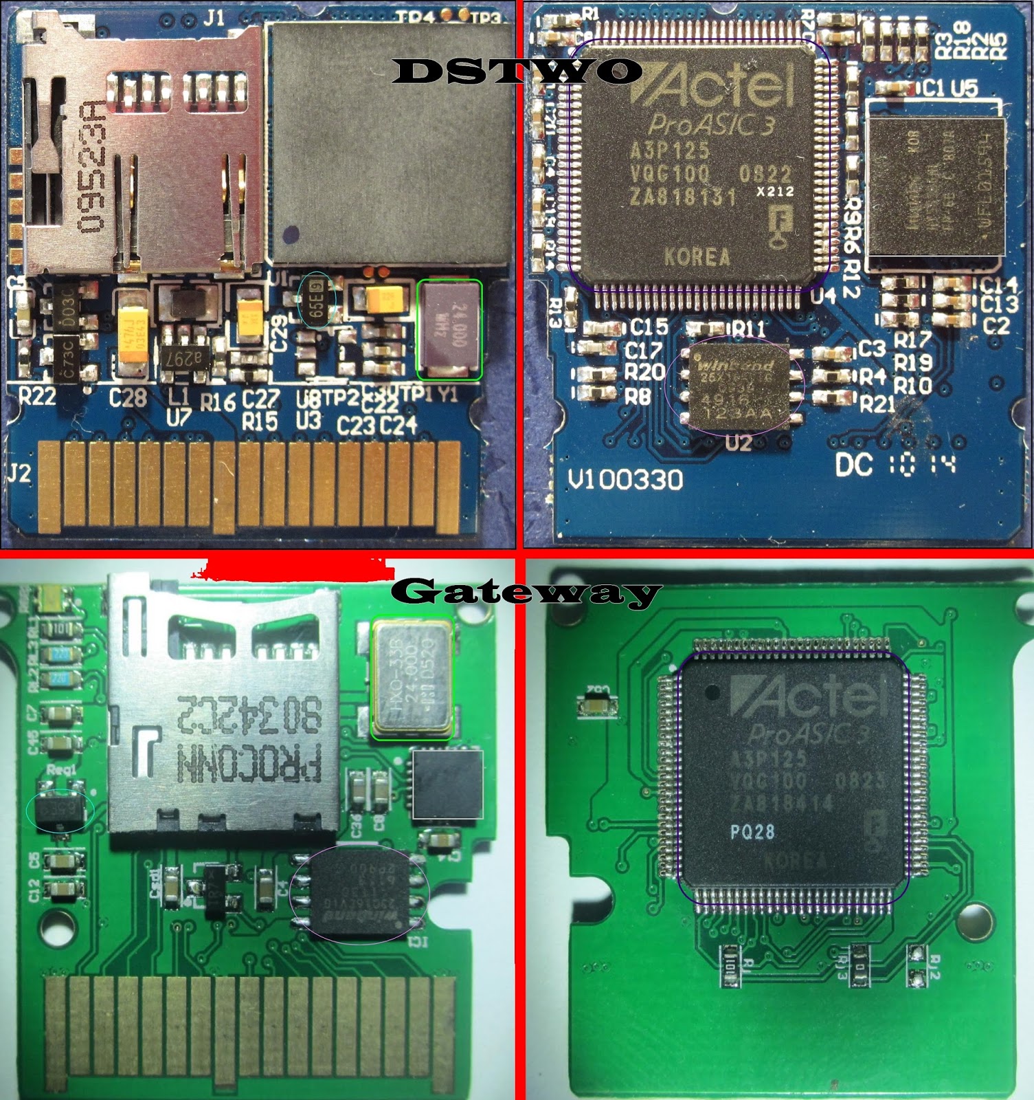 Flashkarten Blog: DSTWO Supercard und Gateway 3DS Chips Vergleich