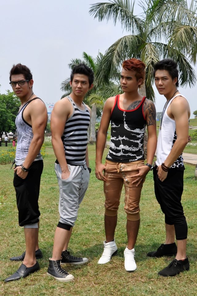 M y a n m a r H u n k s: Shine, Min Min and Aung Min Khant for New Style magazine