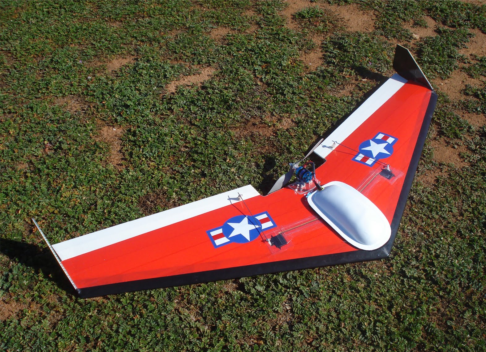 Aeromodelisme radio control.: La zagi eléctrica.
