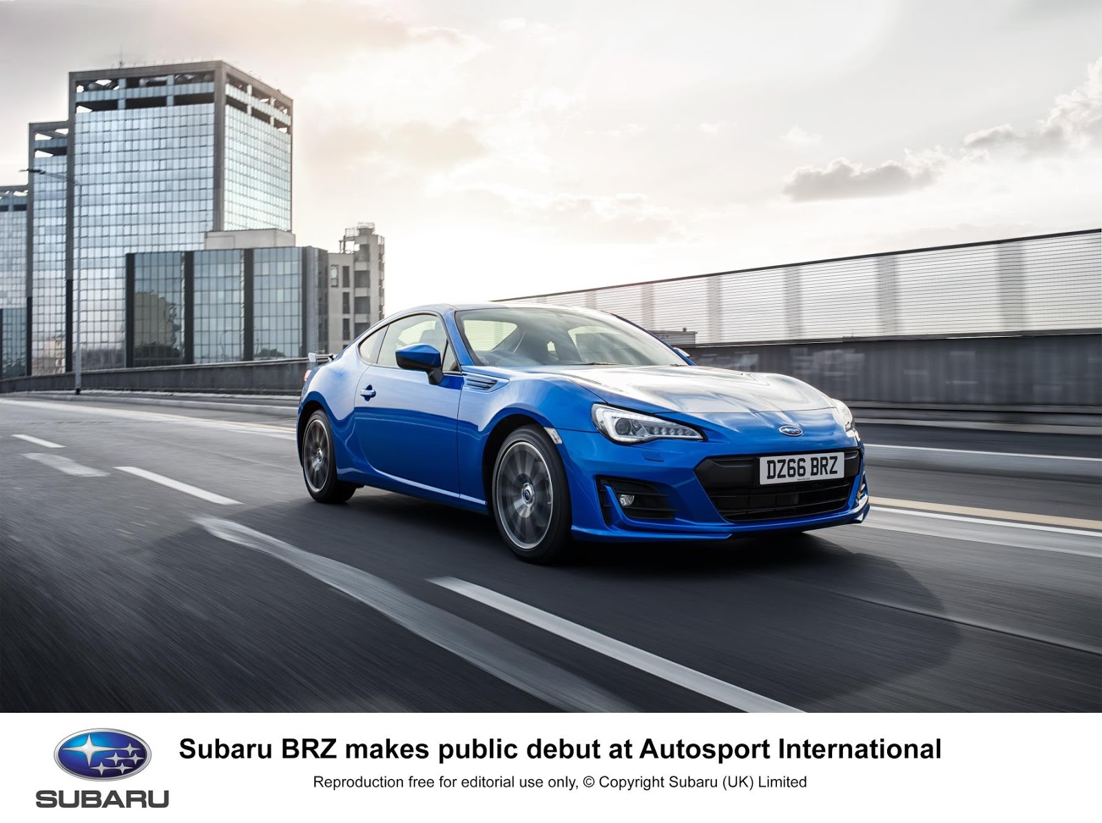 The Motoring World: The new fully updated Subaru BRZ gets it's UK debut ...