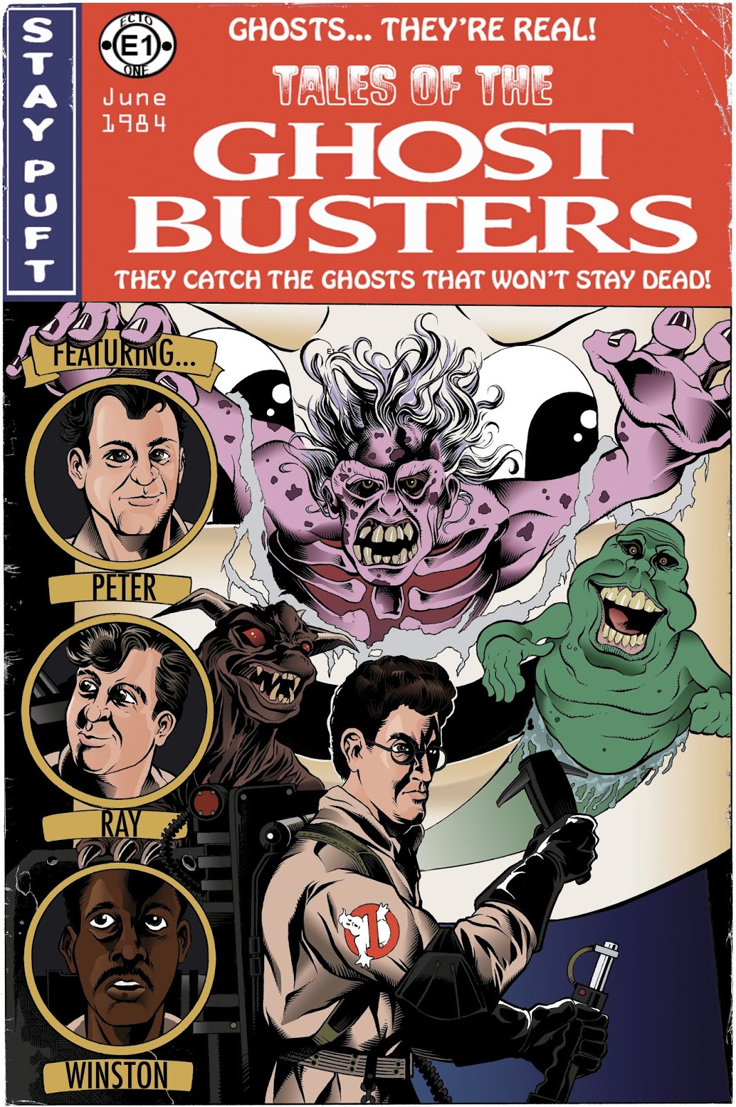 The Horrors of Halloween: EC COMICS Style Artwork of HORROR MOVIES Part 2