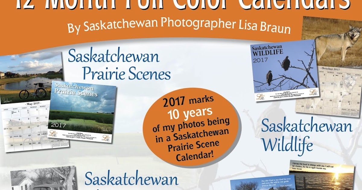 Photography by Lisa: 2017 SK Calendar Flyer