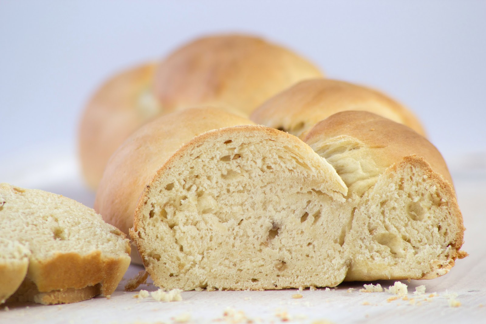 Las cosas de Cósima: TRENZA DE PAN DE NATA, MIEL Y SÉSAMO CARAMELIZADO