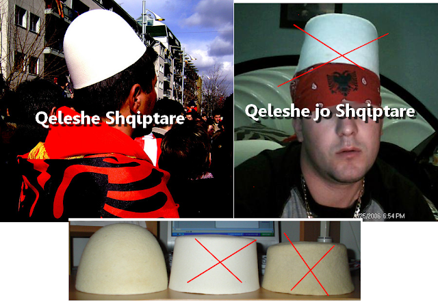 Qeleshe shqiptare dhe jo Shqiptare - Turismo in Albania