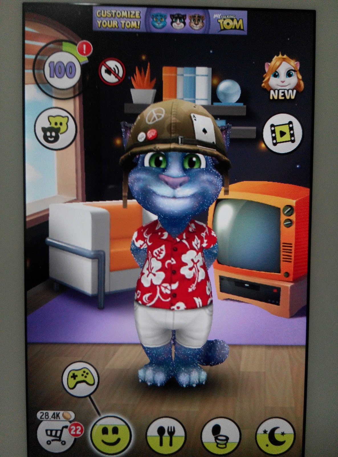 E21S: Talking Tom Cat Game Level 100