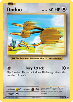 Doduo -- Evolutions Pokemon Card Review | PrimetimePokemon's Blog