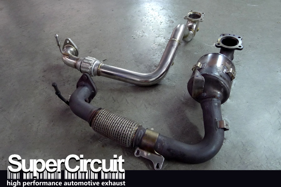 SUPERCIRCUIT Exhaust Pro Shop: Ford Fiesta Ecoboost 1.0 Turbo Downpipe